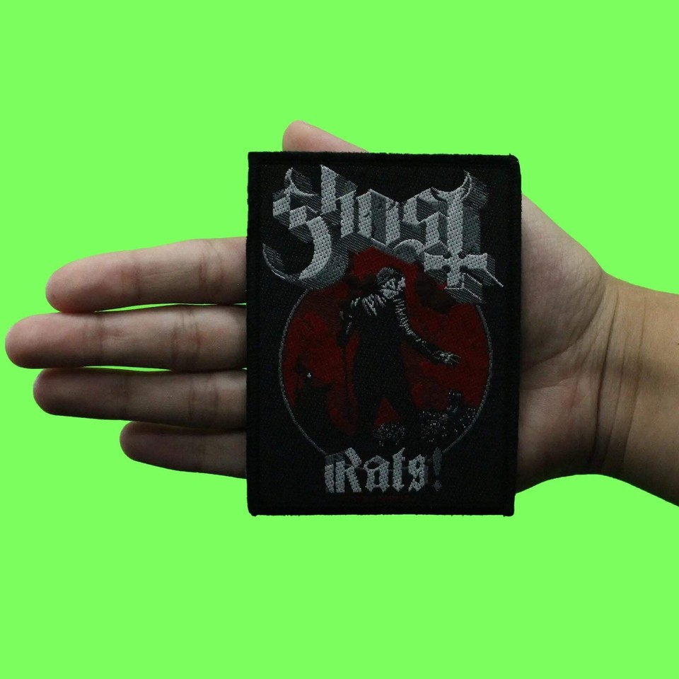 Ghost Rats Album Patch Heavy Metal Band Woven Iron On | eBay
