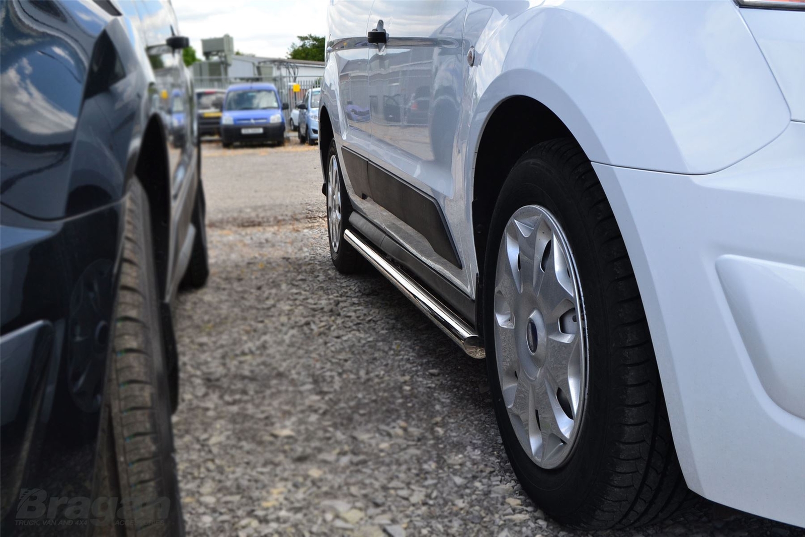 Side Bars To Fit Ford Transit Tourneo Connect 2014+ SWB 50mm Stainless ...