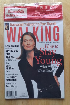 WALKING Magazine - Mel Harris cover - Feb. 1998 - Still Sealed ...