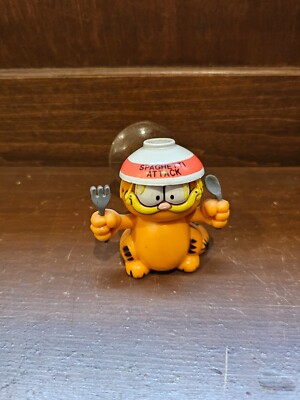 Figura de PVC Garfield Cat Spaghetti Attack Car Stick-On Window Suction ...
