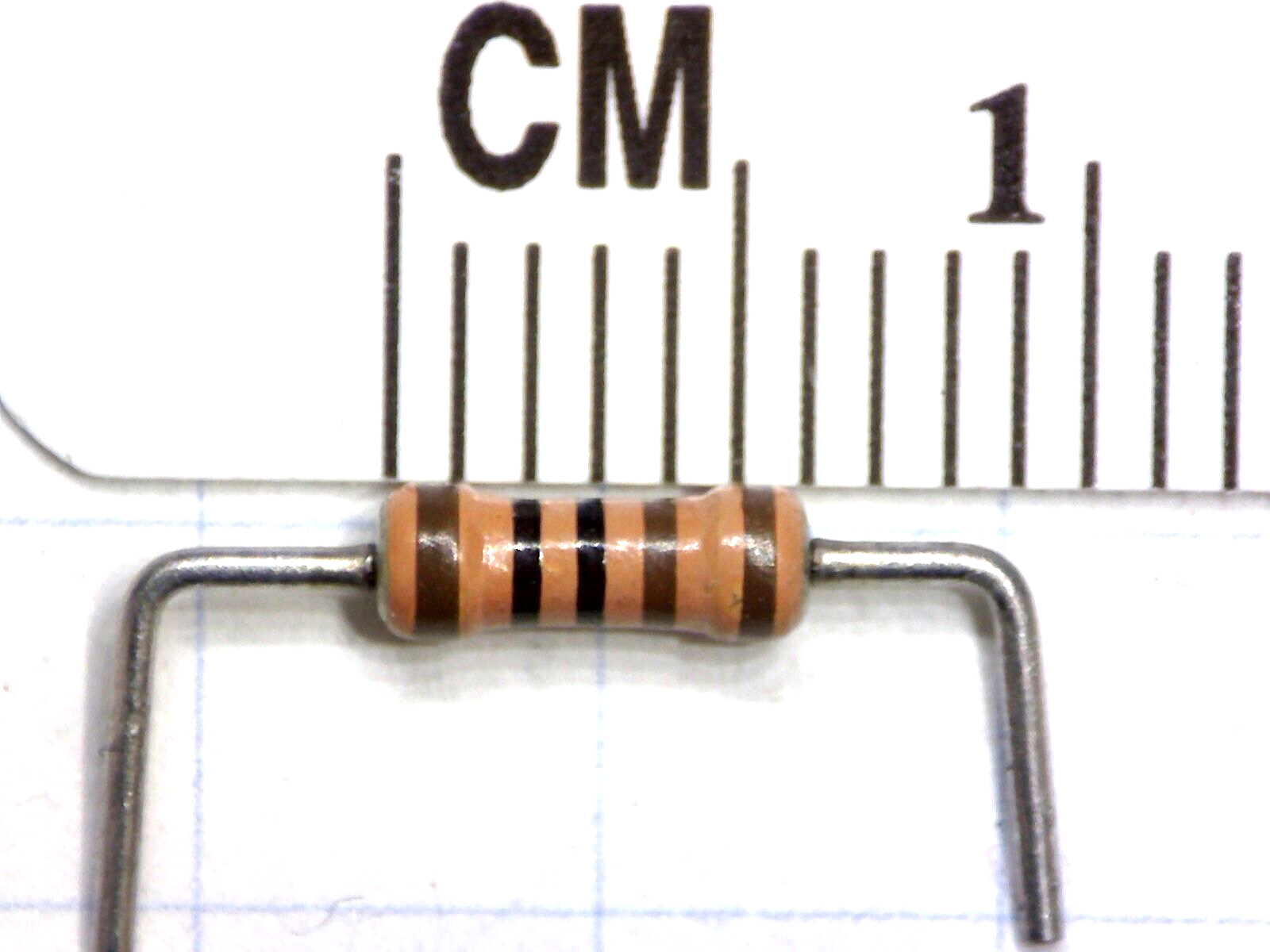 4 pcs 1.0k ohm 1/4W 1% Metal Film Resistors. cut and preformed | eBay