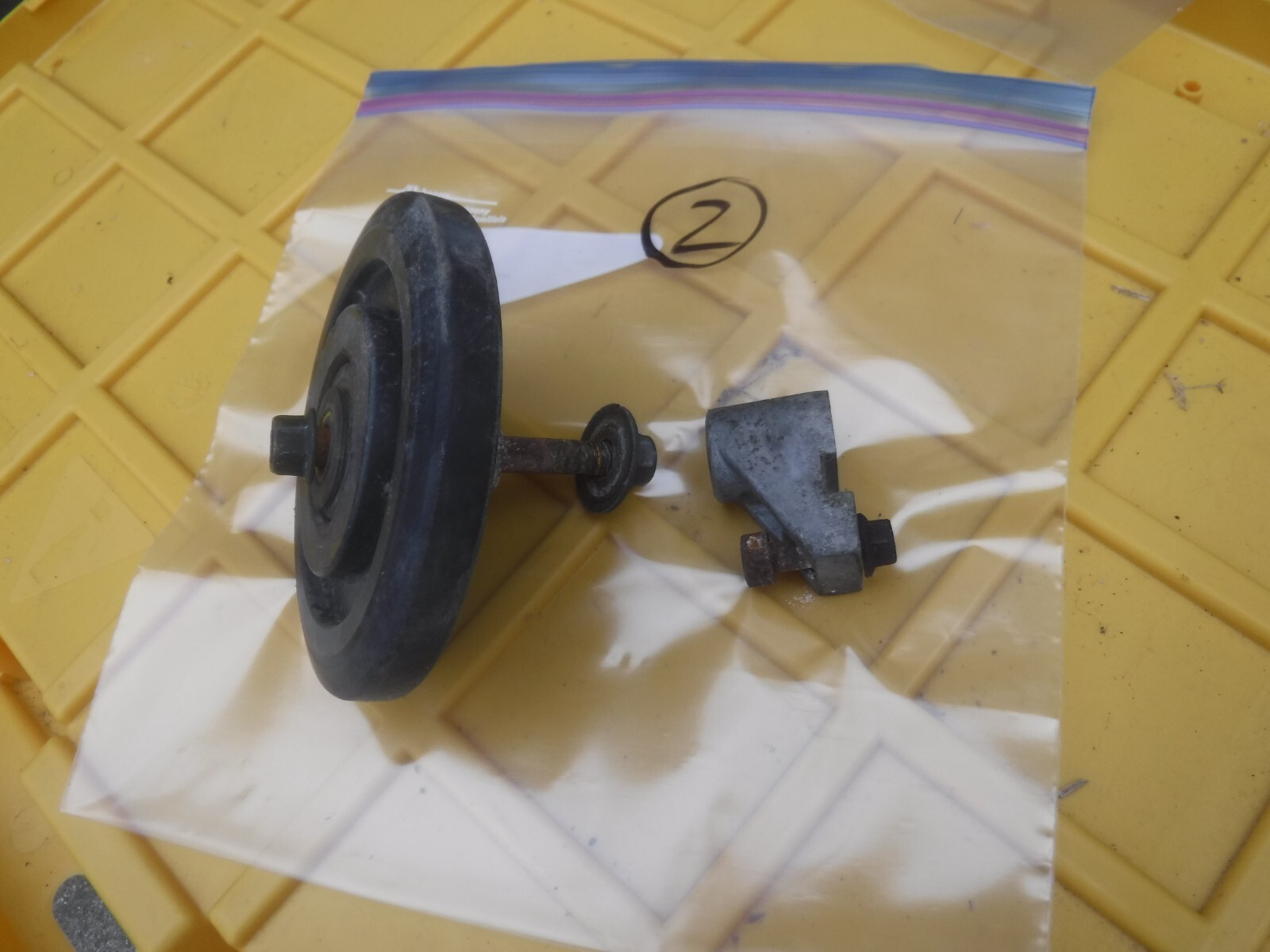 1998 YAMAHA 700 XTC deluxe snowmobile parts: 5 inch ADD ON WHEEL ...