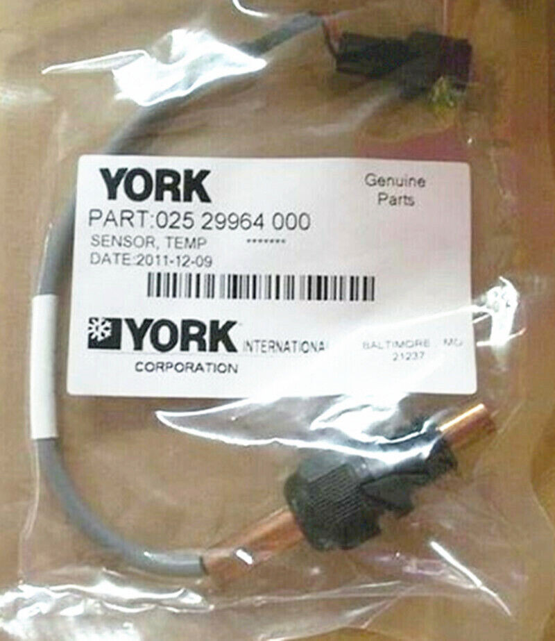 YORK Temperature Sensor 025-29964-000 02529964000 | eBay