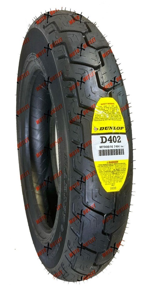 Dunlop D402 MT90B16 D401 150/80B16 Front Rear Tire Set Motorcycle Tires ...