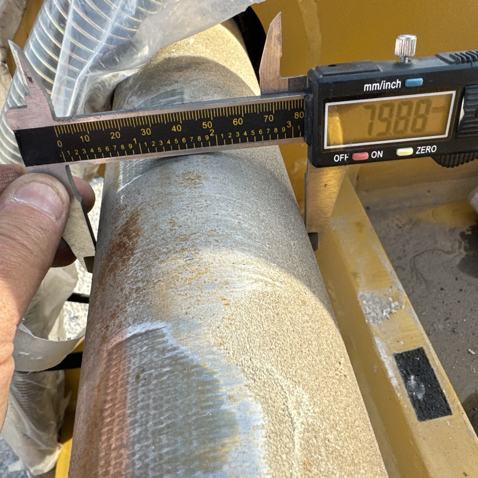 Cat 320 Excavator Hydraulic plate compactor JSC160 80 MM Pins ...