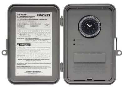Intermatic Gm40av Electromechanical Timer,24Hr,3R,40A 78275123755 | eBay