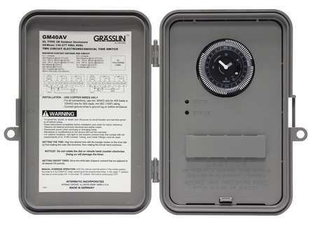 Intermatic Gm40av Electromechanical Timer,24Hr,3R,40A 78275123755 | eBay