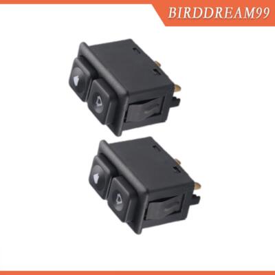 2Pcs New Black 5-Pin Power Window Switch For BMW E23 E24 E28 E30 325i ...