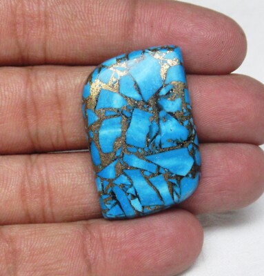 Copper Turquoise Fancy 37.30 ct Loose Gemstone Cabochon H 4772 | eBay