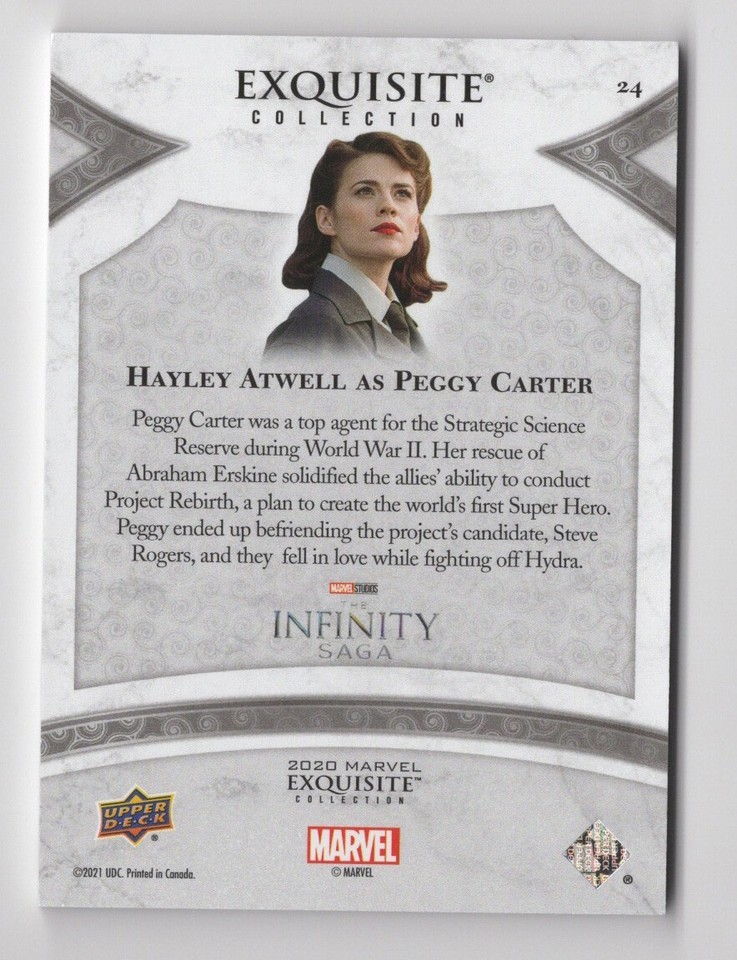 Gwyneth Paltrow as Pepper Potts 2021 UD Marvel Black Diamond Exquisite ...