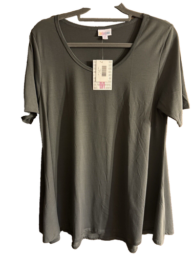 LuLaRoe NWT M Perfect T in Solid Grey | eBay