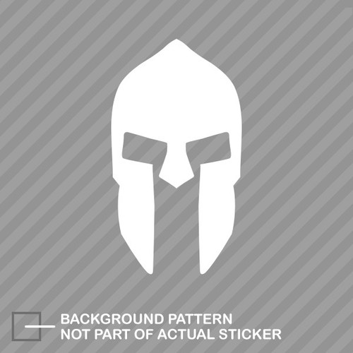 Spartan Helmet Sticker Decal Vinyl sparta hoplite greece | eBay