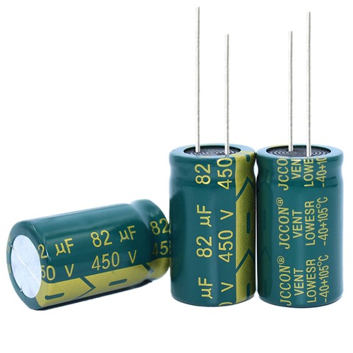 2Pcs 450V 82uF Radial Electrolytic Capacitors For PCB/LCD Mount 105°C ...