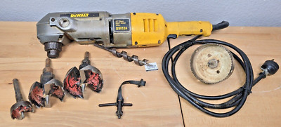 DeWalt DW124 Heavy Duty Right Angle Drill,- 2 Speed with Chuck Key ...