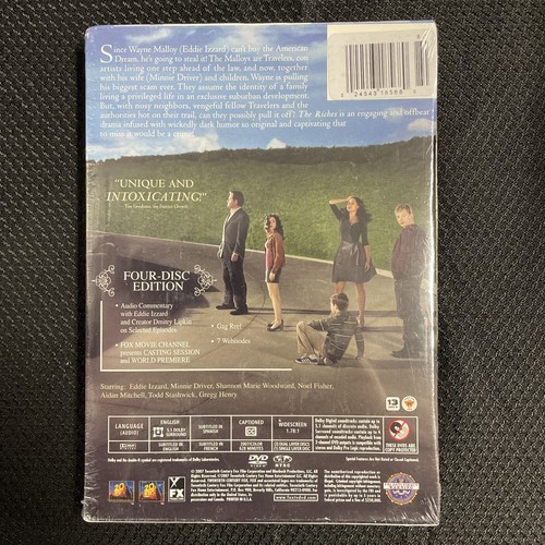 The Riches - Season 1 - Minnie Driver, Eddie Izzard | Brand New DVD | eBay