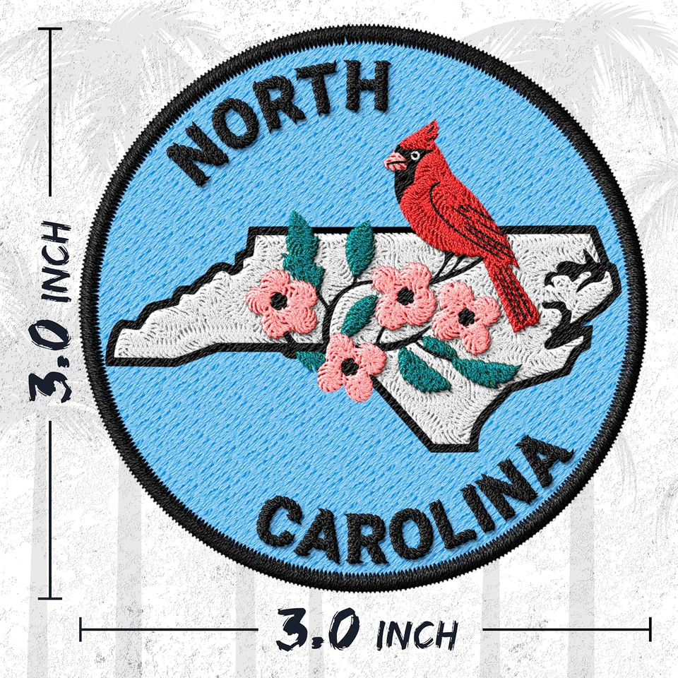 North Carolina State Patch for Clothes Outer Banks Lighthouse ...