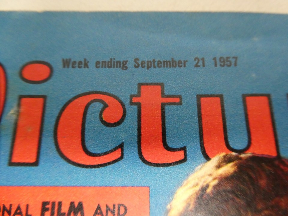 VINTAGE PICTUREGOER 1957 MAGAZINE HOLLYWOOD MOVIE STARS SHIRLEY ANN ...