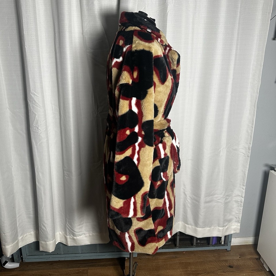 Rare Puma Fur Coat Jacket Animal Print Floral Leopard Tiger Zebra Print ...