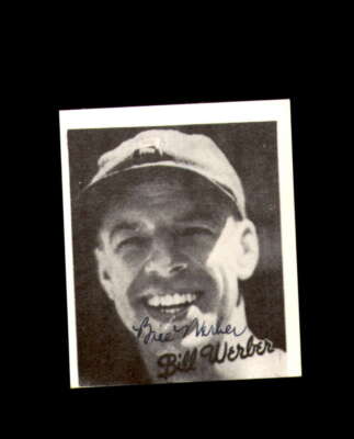 Bill Werber Signed 1972 TCMA 1936 Goudey Reprint Boston Red Sox ...