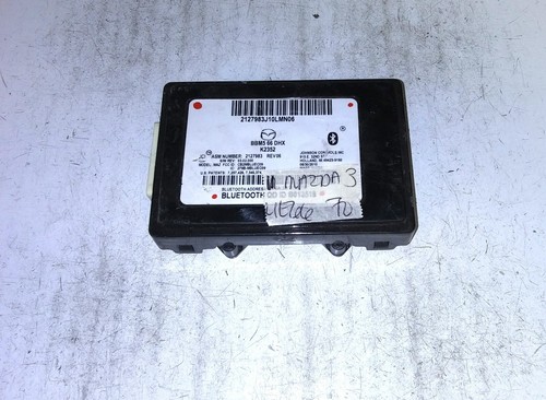 2011 Mazda 3 Mazda3 Bluetooth Communication control module BBM5 66 DHX ...