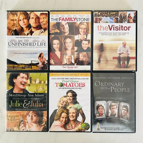 Lot of 6 Drama Movies - DVD - Fried Green - Family Stone - Ordinary ...