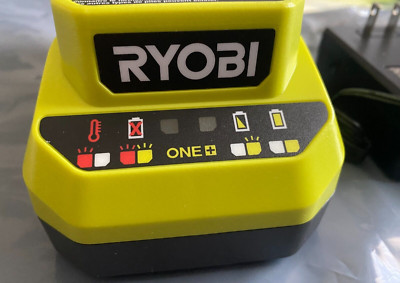NEW Genuine RYOBI Lithium Ion Battery Charger PCG002 18V 18 Volt ONE+ ...