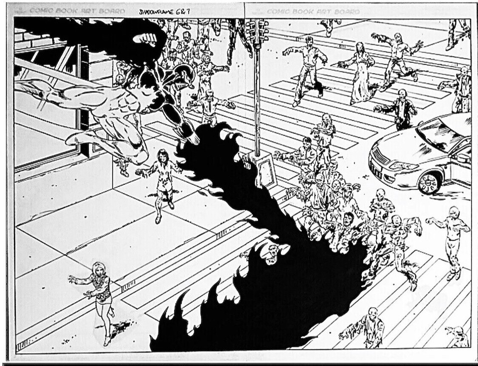 Shadowflame Original Comic Art Collection For Sale! | eBay