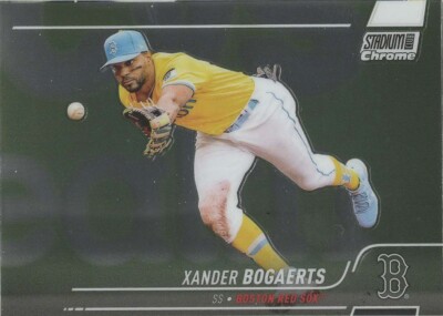 2022 Stadium Club Chrome 73 Xander Bogaerts Red Sox | eBay