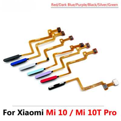 FingerPrint Sensor Power Button Touch ID Flex Cable For Xiaomi Mi 10T ...