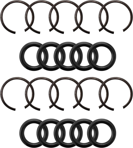 10 Packs 1/2" Impact Wrench Socket Retainer Rings with O-Ring ...
