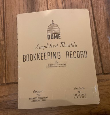 Forms & Record Keeping - Dome Bookkeeping Record