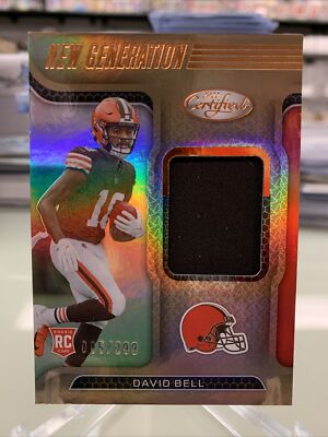 2022 Certified David Bell #NGJ-DB New Generation Jerseys Mirror Bronze ...