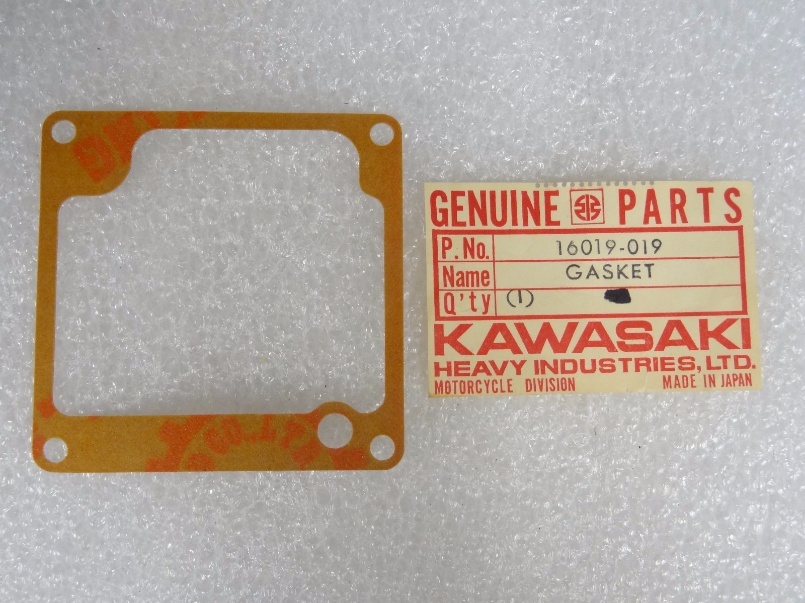 Kawasaki NOS NEW 16019-019 Float Chamber Gasket Z1 900 Superbike | eBay