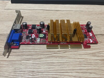 MSI ATI Radeon 9250 (RX9250T128) 128 MB DDR SDRAM AGP 4x/8x Graphics ...