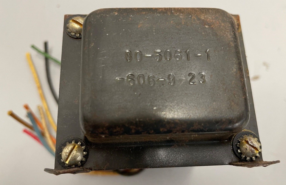 Schumacher Output Transformer 606-9-23 80-5061-1 Output Tubes Leslie ...