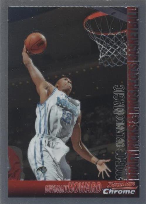2005-06 Bowman Draft Picks & Prospects - Dwight Howard #81 Chrome for ...