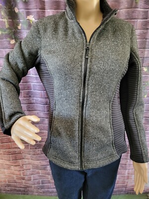 SIZE S (4-6) TIME AND TRU Fur Lined Zip Up Sweatshirt INVPV154 | eBay