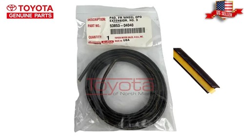 Genuine Pad Front Wheel Opening Extension No. 1 53853-04040 | eBay