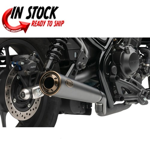 COBRA BRONZE TIP SLIP-ON MUFFLER EXHAUST HONDA 2017-2024 REBEL 300 / ...