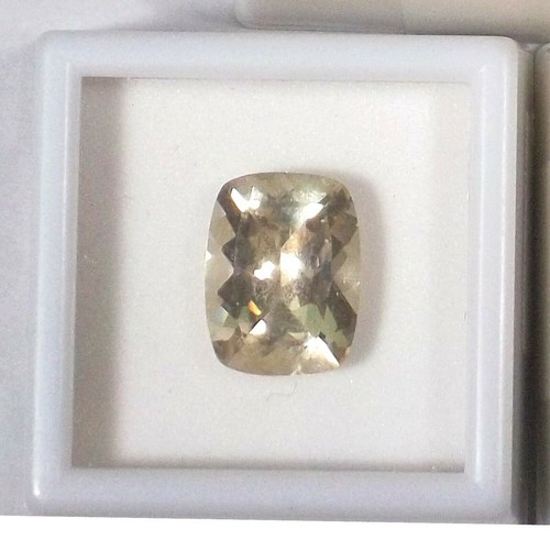 Yellow Labradorite Feldspar Loose Gem Stone Cushion Cut 8.0Ct 18x13mm ...