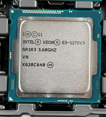 Intel Xeon E3-1271 V3 CPU Quad-Core 3.6GHz 8M SR1R3 LGA1150 Processor ...