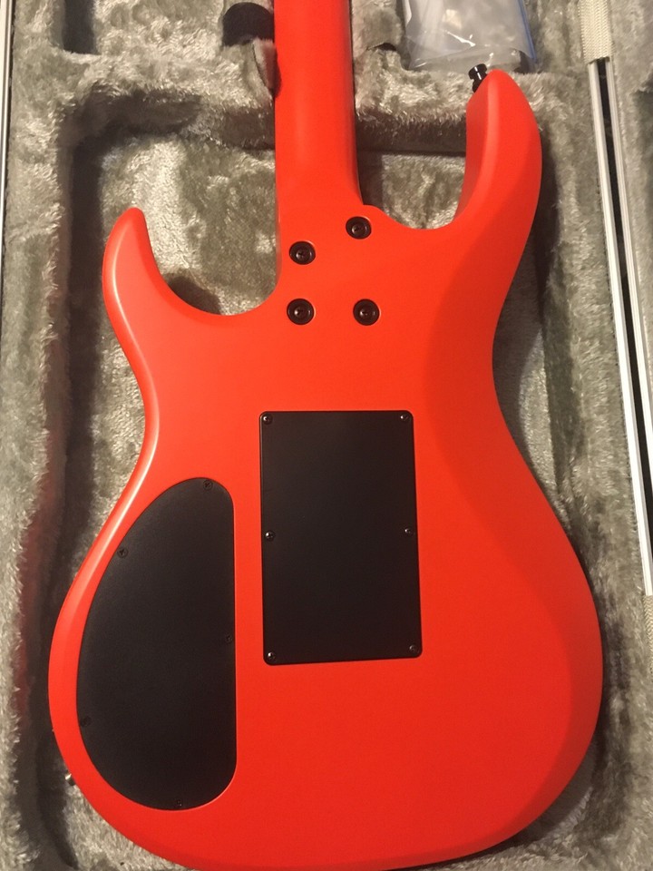 kiesel Aries 6 USA Floyd Rose Guitar racing orange royal purple Wknd ...