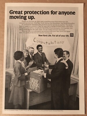 1979 New York Life Insurance vintage print ad 70's advertisement a2 | eBay