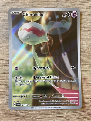 (POKEMON) Chimecho 179/167 Full Art Holo Art Official Pokémon Card ...