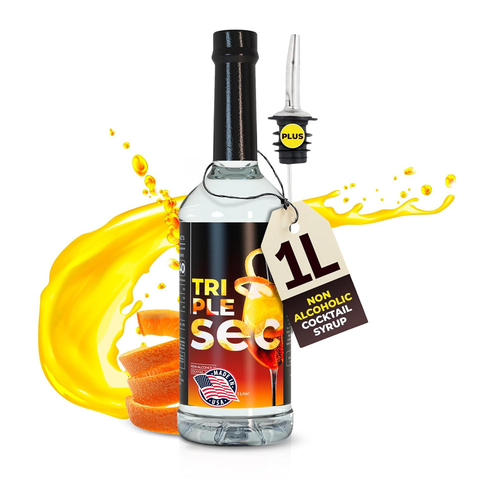 Triple Sec Syrup Orange Liqueur Cointreau Liqueur – Non-Alcoholic Sweet ...