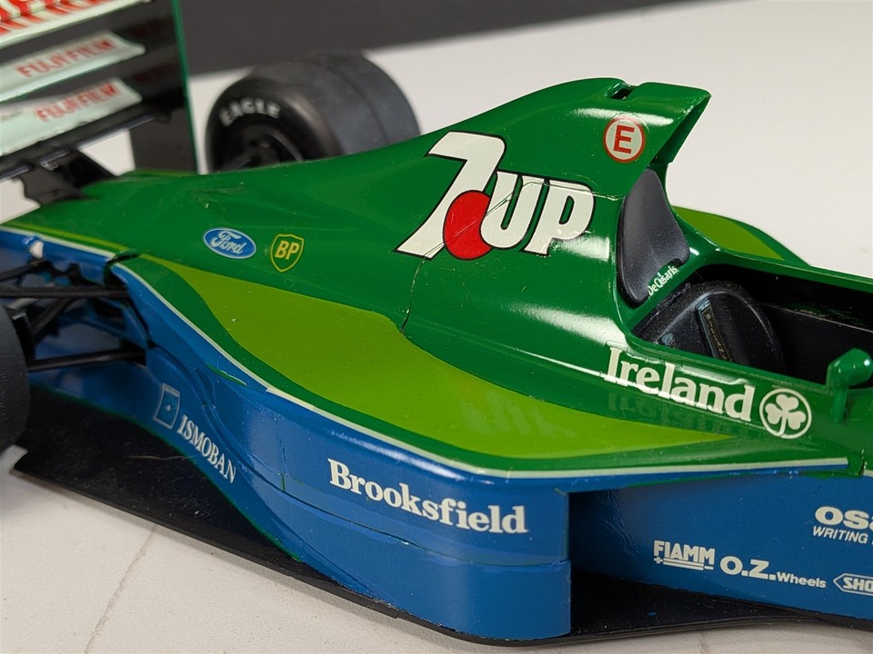 Tamiya 1991 Jordan 191 #33 Model F1 7up Racing Car Kit Built 1/20 20032 ...
