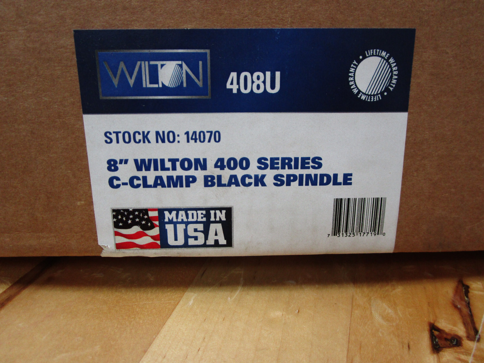 Wilton 408U C-Clamp, 8" Max Opening, 4-1/2" Throat, 6600 Lb. Cap. (USA ...