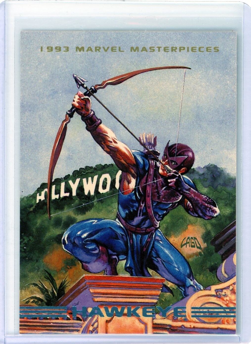 1993 SkyBox Marvel Masterpieces Hawkeye #70 | eBay