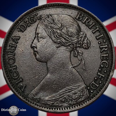 Great Britain 1869 Farthing 1/4d GB3651 | eBay