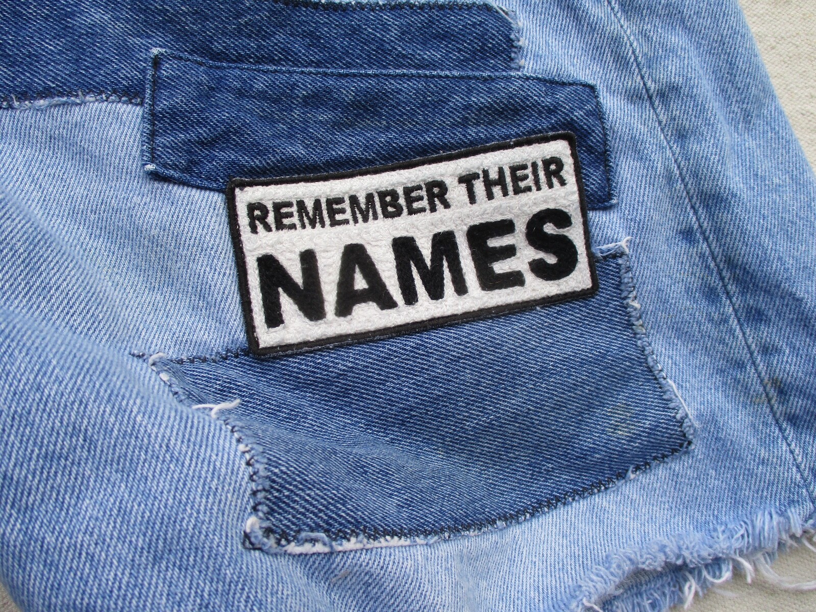 Levis Remember Their Names LGBTQ pride patchwork jean… - Gem